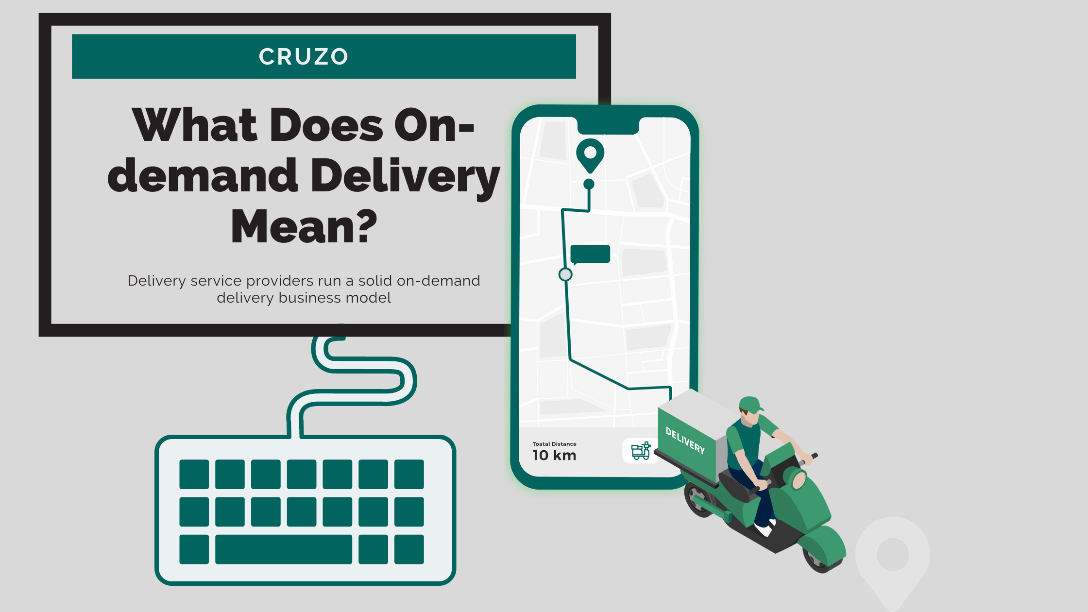 on-demand delivery app features a list of products on different categories