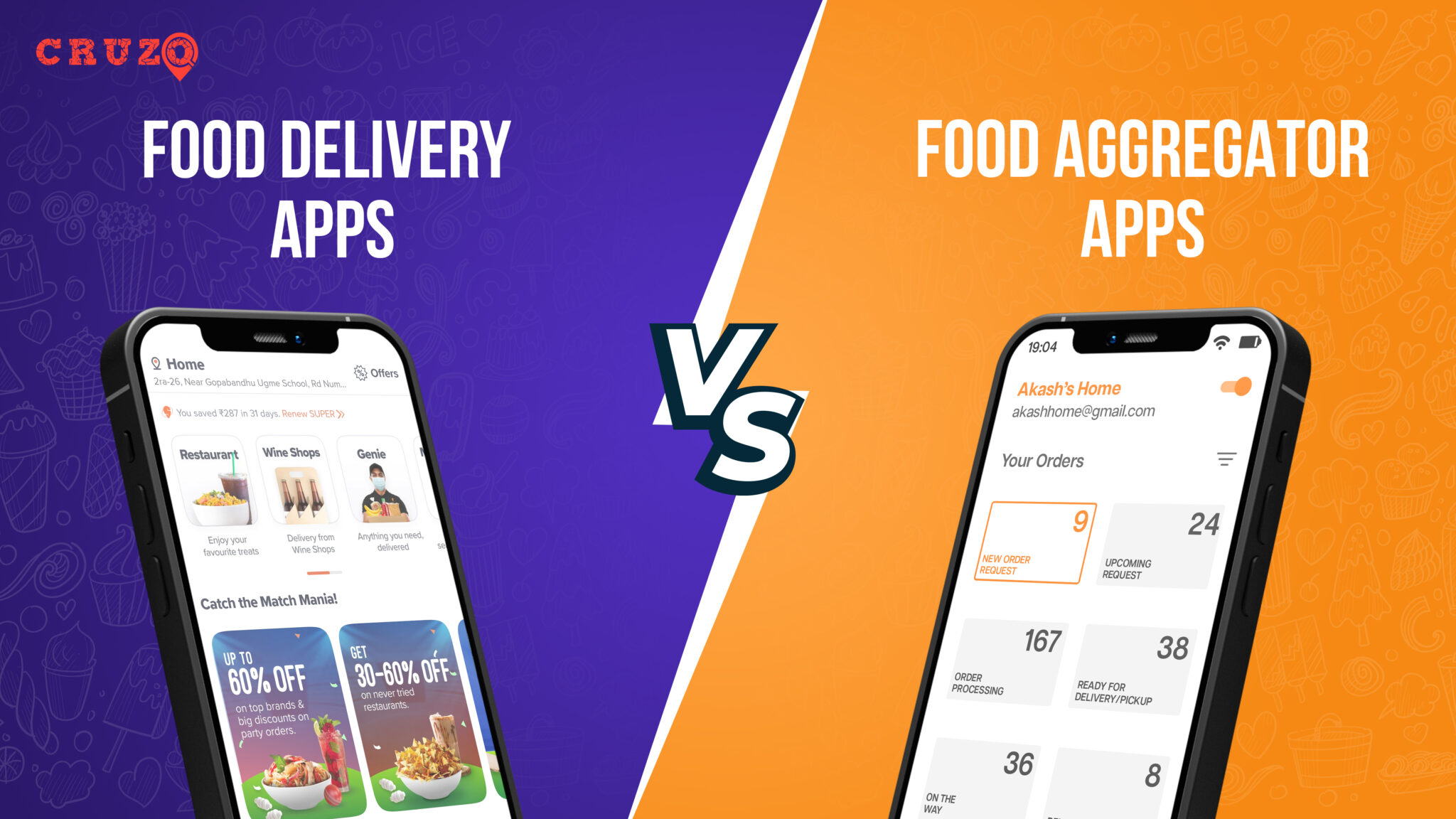 Difference Between Food Delivery Apps and Food Aggregator Apps