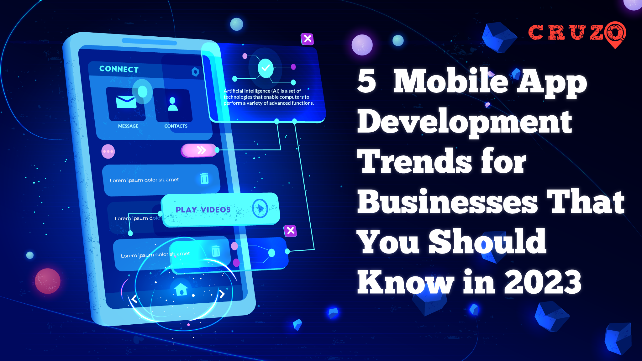 5 Mobile App Development Trends For Businesses In 2023 Cruzo